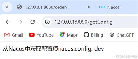 Springcloud Nacos的配置与使用spring Cloud Nacos Csdn博客