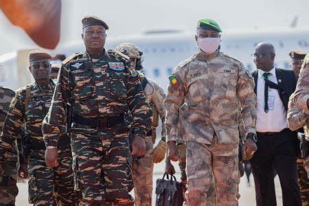 Mali Niger le général Abdourahamane Tiani est à Bamako avant daller à