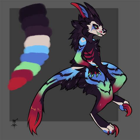 Auction Raptordog Closed By Imonsterdrool On Deviantart