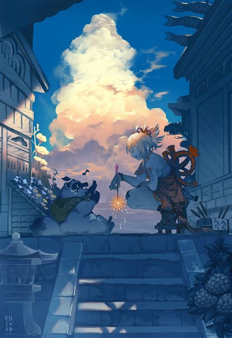 Yoimiya Genshin Impact Genshin Impact Fandoms Funny Pictures And R34 On Joyreactor