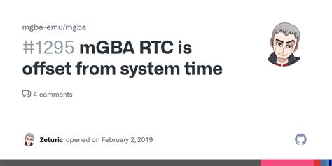 mgba rtc is offset from system time · issue 1295 · mgba emu mgba · github