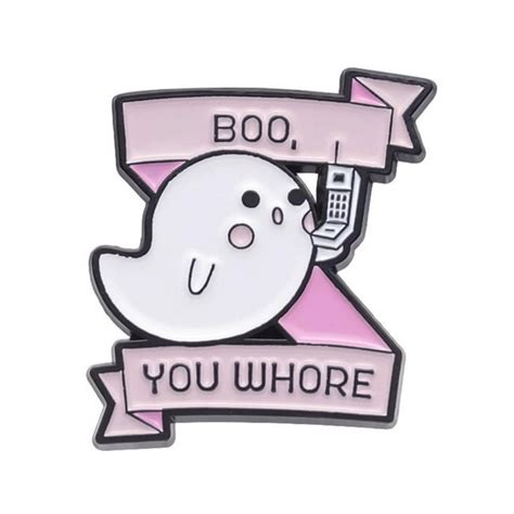 Blarkrus Ghost Halloween Brooch Cartoon Pumpkin Brooch Halloween Badge