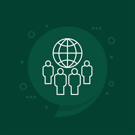 Population Line Icon With People 49224160 Vector Art At Vecteezy