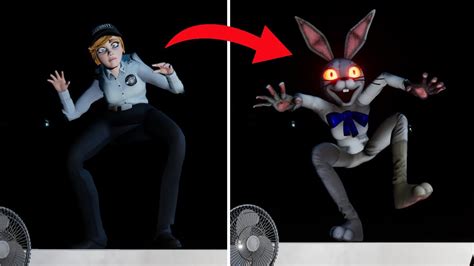 Vanessa Transforms Into Vanny Behind The Desk Five Nights At Freddy S Security Breach Youtube