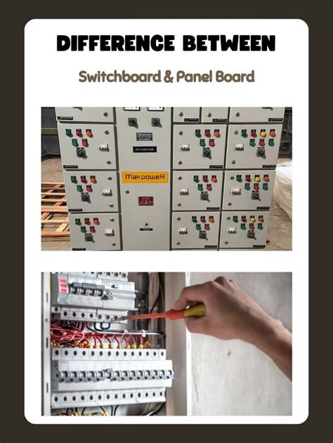 Difference Between A Switchboard And A Panel Board Makpower Transformer