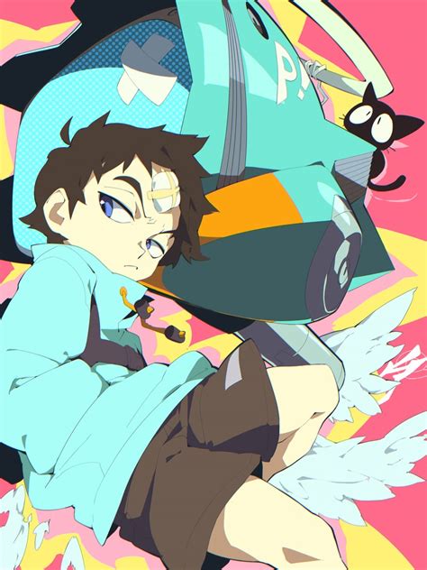 Nandaba Naota Canti And Takkun Flcl Drawn By Aetherion Danbooru