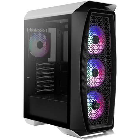 Buy Aerocool Aero One Frost RGB Tempered Glass Case White AER ONE