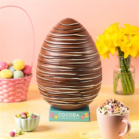 Giant Easter Eggs Extra Large Easter Eggs Cocoba Chocolate
