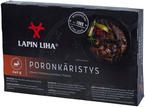 Lapin Liha Poronkäristys 240 g pakaste S kaupat ruoan verkkokauppa
