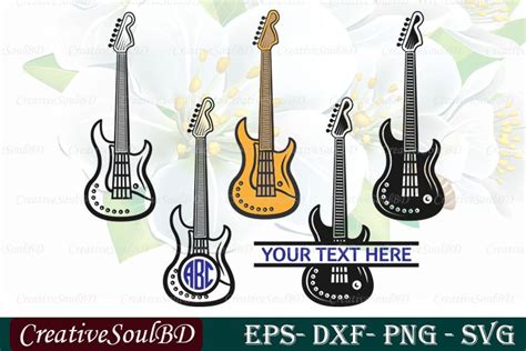 Guitar Svg Cut File 2181783