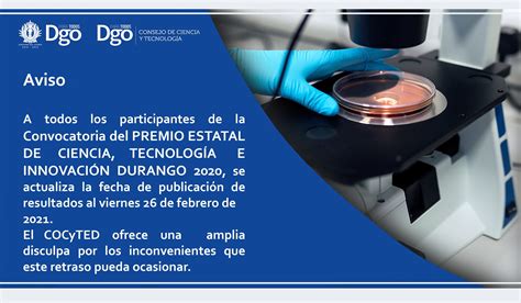 Cocyted — Consejo De Ciencia Y Tecnología Del Estado De Durango