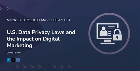 U S Data Privacy Laws And The Impact On Digital Marketing Amasf