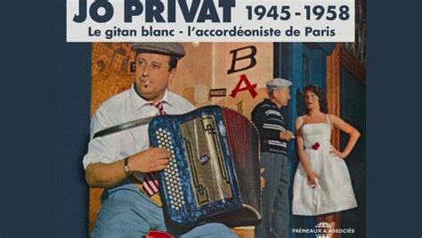 Jazz Au Trésor Jo Privat 1945 58 Le Gitan Blanc France Musique