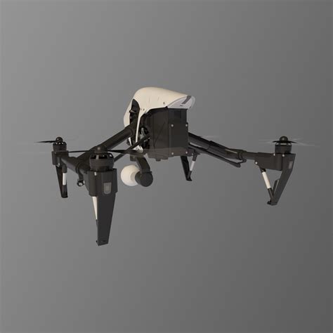 Dji 인스파이어 1 드론 쿼드 콥터 3d 모델 29 Max Unknown Free3d