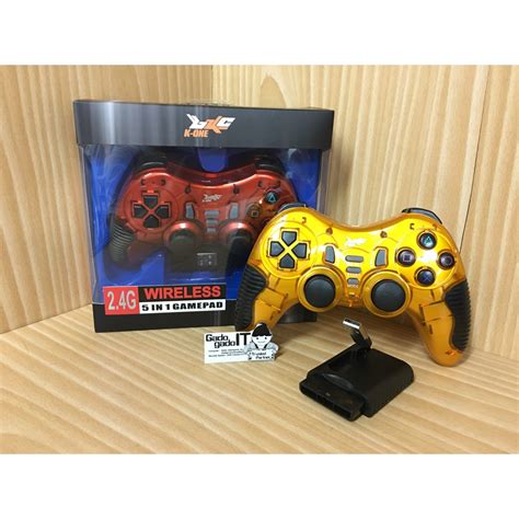 Jual Stick Gamepad Wireless Double Dual Shock Controller Pc Joystick Ps