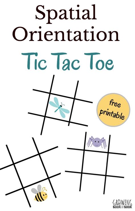 Tic Tac Toe Spatial Orientation