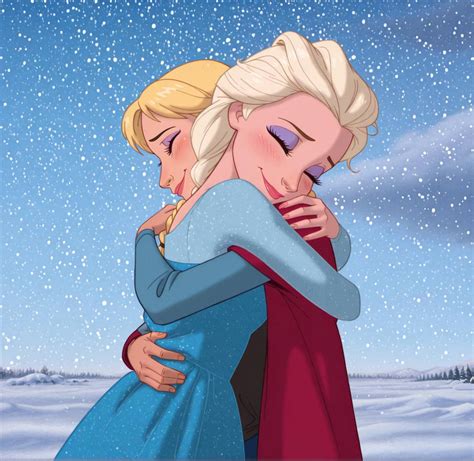 Elsa And Anna Into A Cartoon By Yesenia62702 On Deviantart