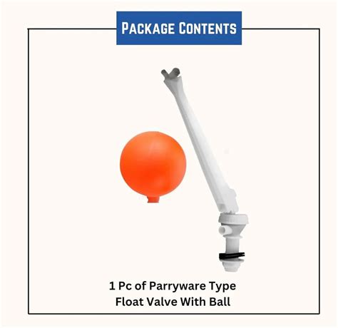 Plastic Pvc Ball Cock Float Valve Set With Ball Durable Water Float