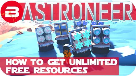 Astroneer Gameplay HOW TO CHEAT RESOURCES FOR FREE Let S Play Astroneer Early Access YouTube