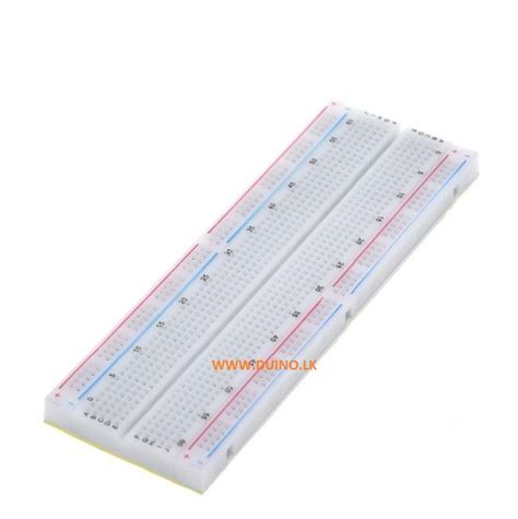 Breadboard 830 Tie Point 16 5×5 5×0 85 Cm Duinolk The Biggest Arduino Online Store In Sri Lanka