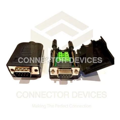 Rs232 Male Connector 9 Pin Solderless Application Industrial At Best Price In Mumbai