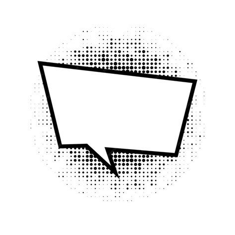 고립 된 만화 거품 요소 무료 Psd 파일