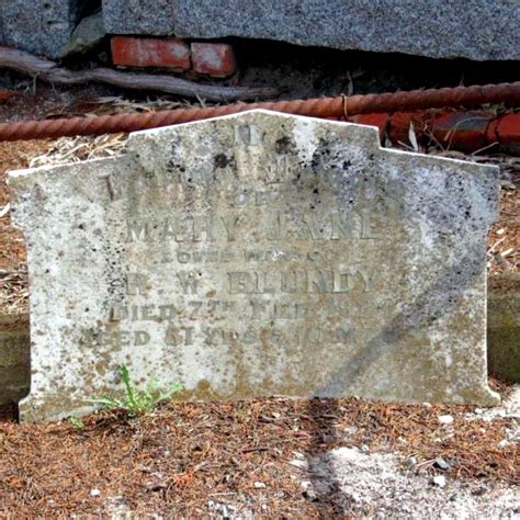 Mary Jane Black Blundy 1842 1924 Find A Grave Gedenkplek