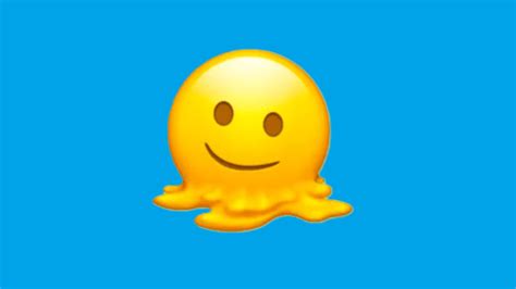 WhatsApp qué significa el emoji de la cara derretida