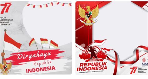 Twibbon Hut Ri Ke Bingkai Foto Ucapan Hari Keme Vrogue Co