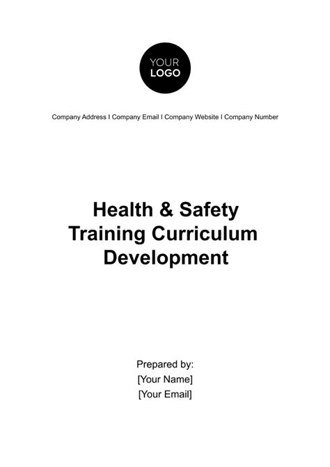 Free Curriculum Templates To Edit Online