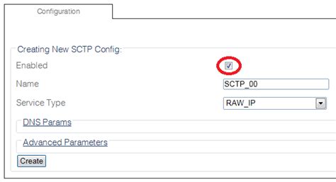 Creating The Sctp Configuration Tb Wiki