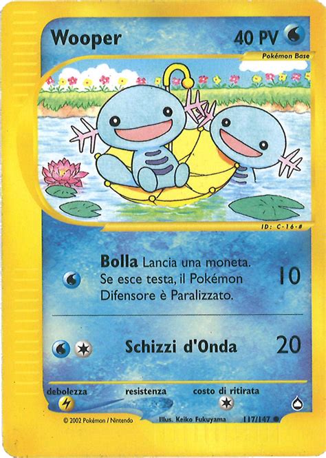 Wooper Aquapolis 117 Pokémon Central Wiki