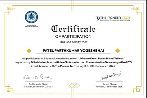 Parth Patel On Linkedin Advancedexcel Powerbi Tableau Dataanalysis Datavisualization