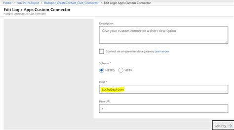 Azure Logic Apps Custom Connectorused Case To Create Contact In