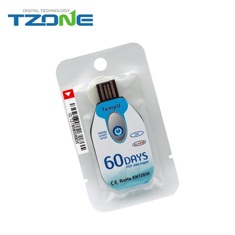 Single Use Usb Temperature Data Logger Cold Chain Temperature Recorder Data Loggers