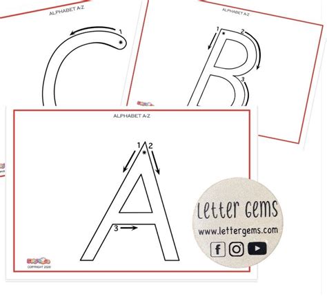 A Z Digital File Contains 26 Pages One Letter Per Page With