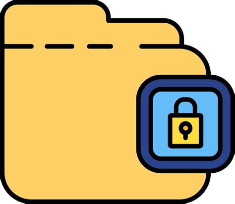 Locked Line Filled Icon 36622158 Vector Art At Vecteezy
