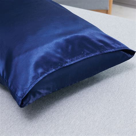 工厂直销跨境货源美国英国德国外贸色丁仿真丝枕套satin pillowca 阿里巴巴