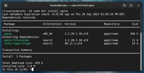 How To Install Nginx Mariadb And Php On Rocky Linux