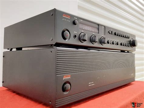 Adcom Gtp 450 Gfa 5400 Pre Power Amplifier Combo In Box Photo 3969041 Uk Audio Mart