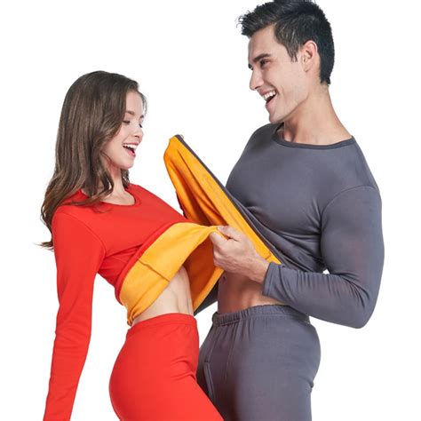 Ropa Interior T Rmica Para Hombre Y Mujer Conjunto De Calzoncillos