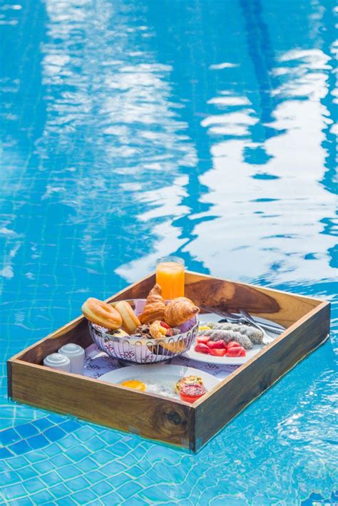 Surat Marriott Hotel Luxury Staycation In Surat Sushi Boat In Pool