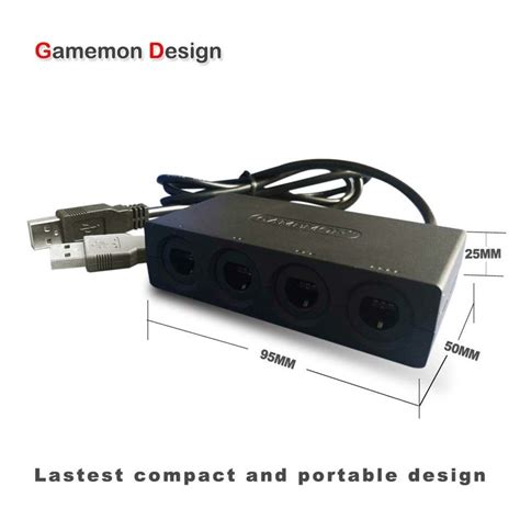 Ngc Video Game Converter Gamecube Controller Adapter For Wii U Nintendo