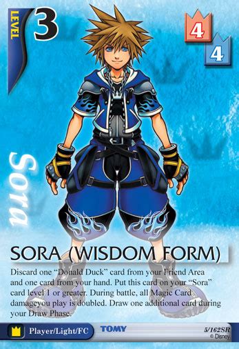 Tcgsora Wisdom Form Kingdom Hearts Wiki The Kingdom Hearts
