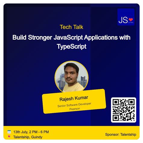 Jslovers On Linkedin Jslovers Meetup Javascript Js Chennai Devs