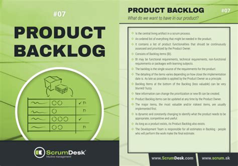 What Is PRODUCT BACKLOG ScrumDesk Meaningful Agile