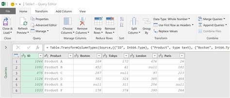 Query Editor