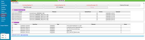 Interface Dashboard