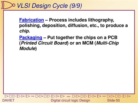 Ppt Introduction To Vlsi Design Custom And Semi Custom Design