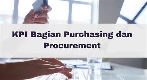 KPI Bagian Purchasing Dan Procurement EProcurement Indonesia